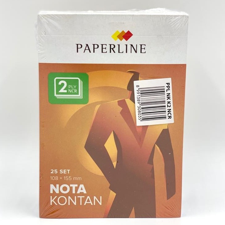 Jual PAPERLINE Nota Kontan 2ply / PPL NCR Kecil K2 2 PLY 1Pcs saja ...