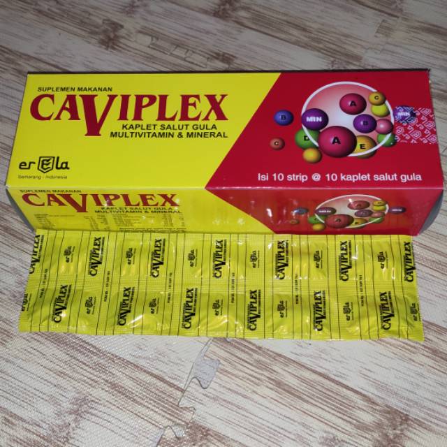 Jual Caviplex tablet (Per Strip isi 10 kaplet) | Shopee Indonesia