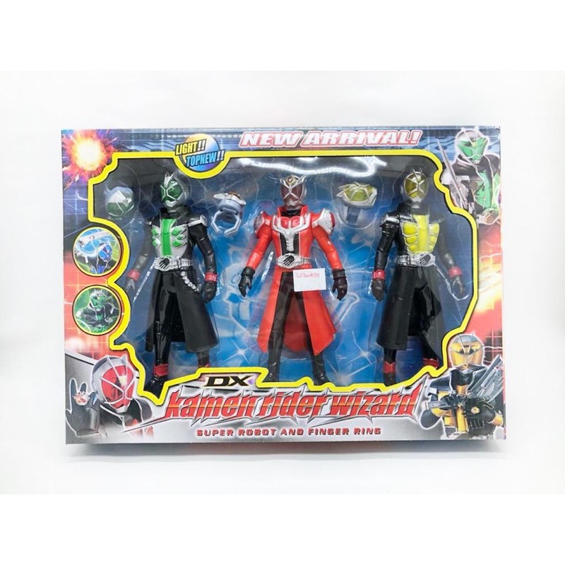 Jual Kamen Rider Wizard DX Super Robot and Finger Ring | Shopee Indonesia