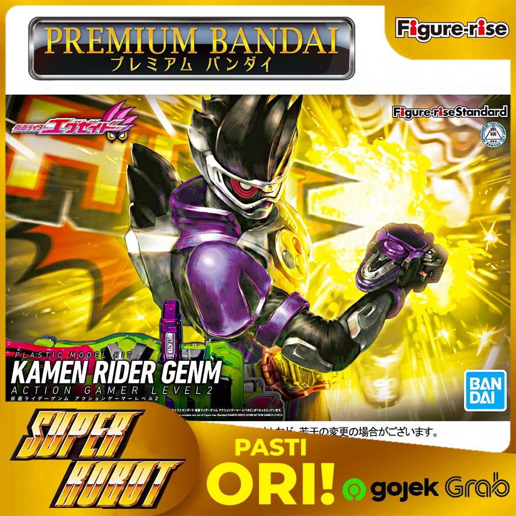 Jual BANDAI Figure Rise Standard Kamen Rider GenM Ex Aid Action Gamer ...