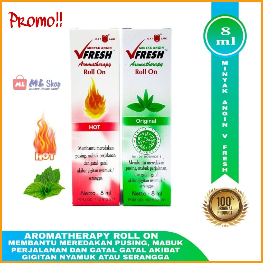 Jual FRESHCARE VFRESH MINYAK ANGIN EXTRACT EUCALYPTUS ROLL ON 8ML - ori ...