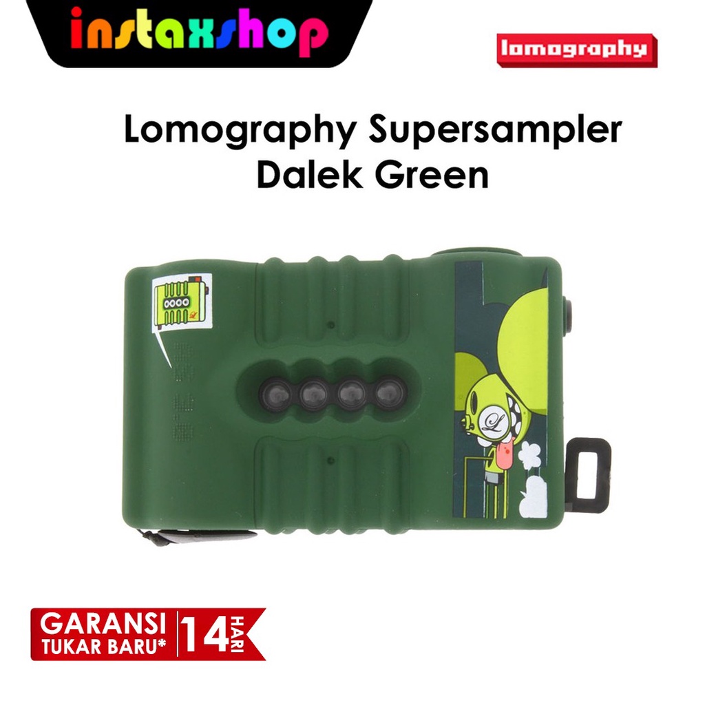 Jual Lomography Supersampler Dalek Green | Shopee Indonesia