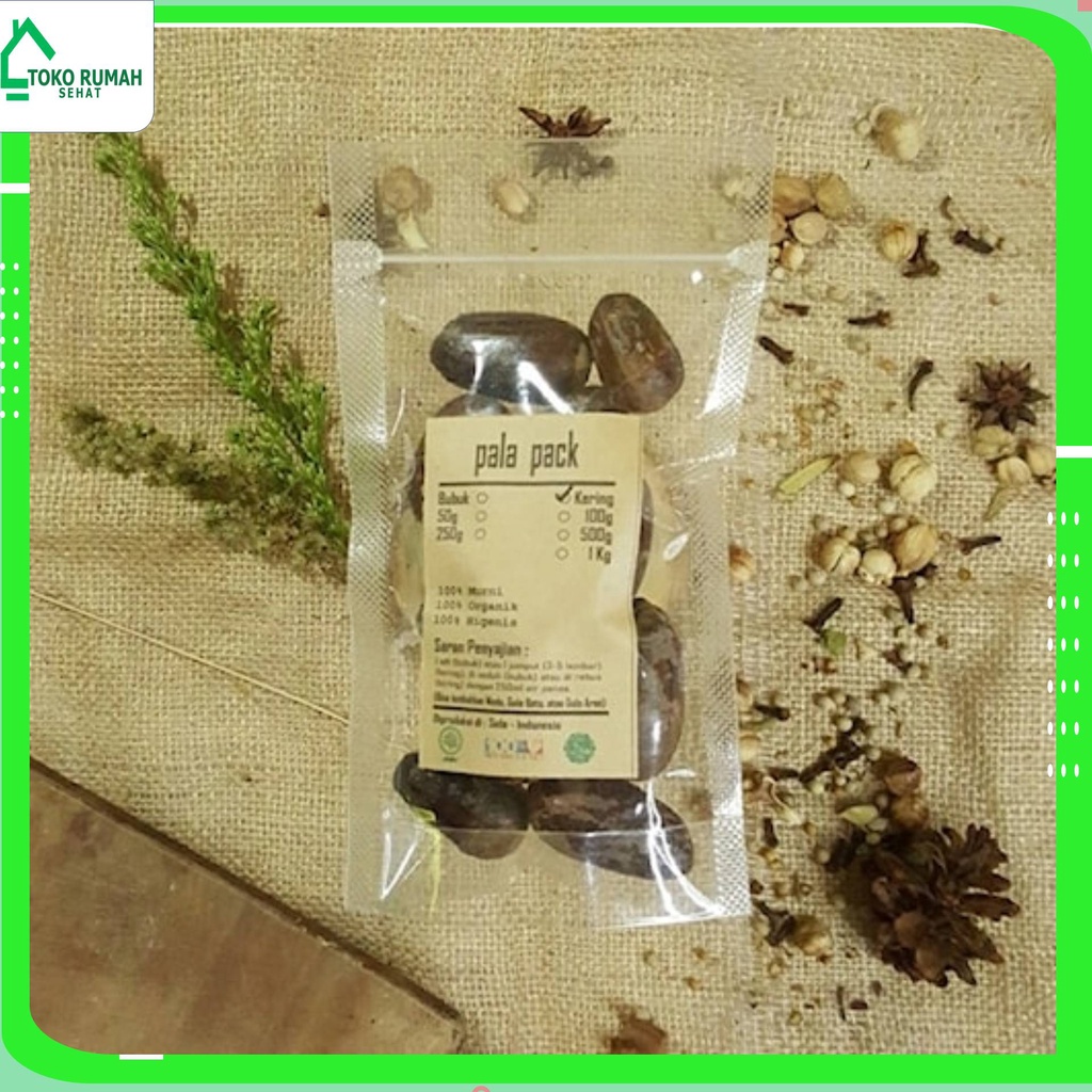 Jual BIJI PALA UTUH KERING 1 KG - Myristica Fragrans - MURNI - JSR ...