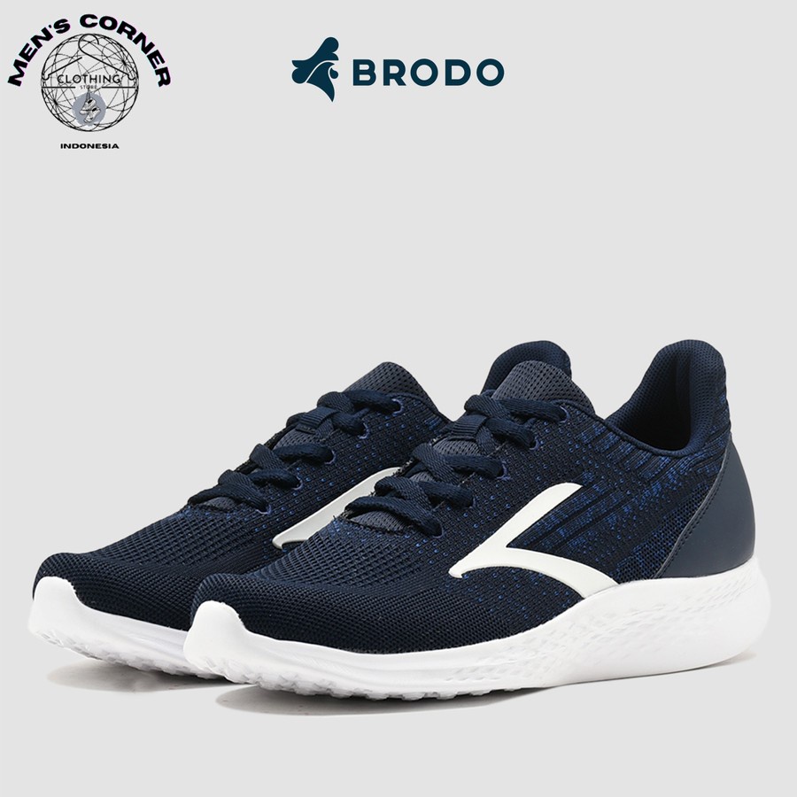 Jual Sepatu BRODO - Sneakers Active Dasher Navy Ws (ORIGINAL) | Shopee ...