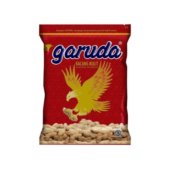 Jual GARUDA KACANG KULIT ROASTED PEANUT 180G | Shopee Indonesia