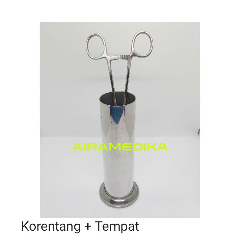 Jual Korentang Set Plus Tempat Korentang Stainless Steel | Shopee Indonesia