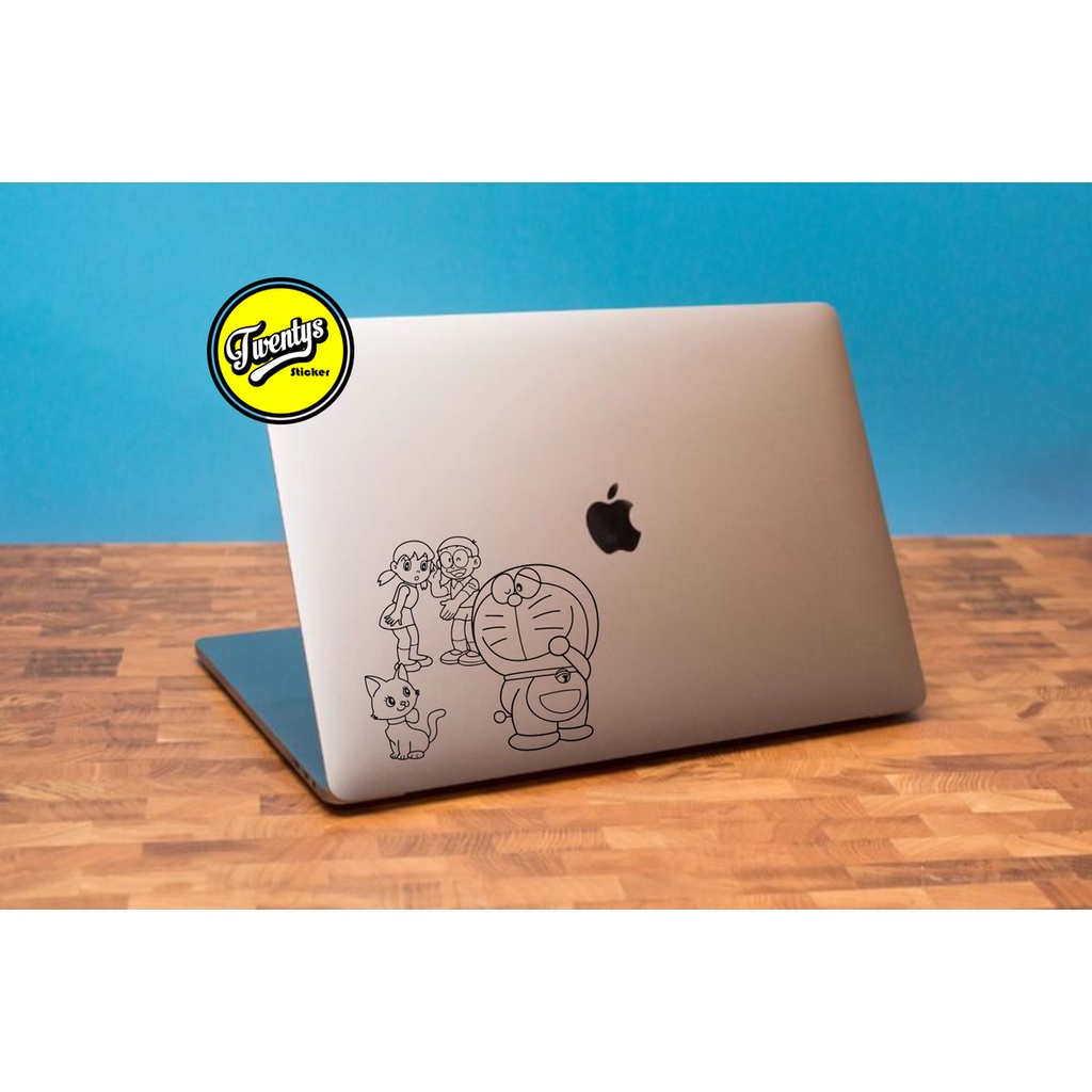 Jual STIKER LAPTOP STIKER KARTUN DORAEMON 13 AKSESORIS LAPTOP CUTTING ...