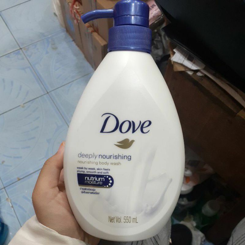 Jual Dove noutrishing body wash botol 550ml | Shopee Indonesia