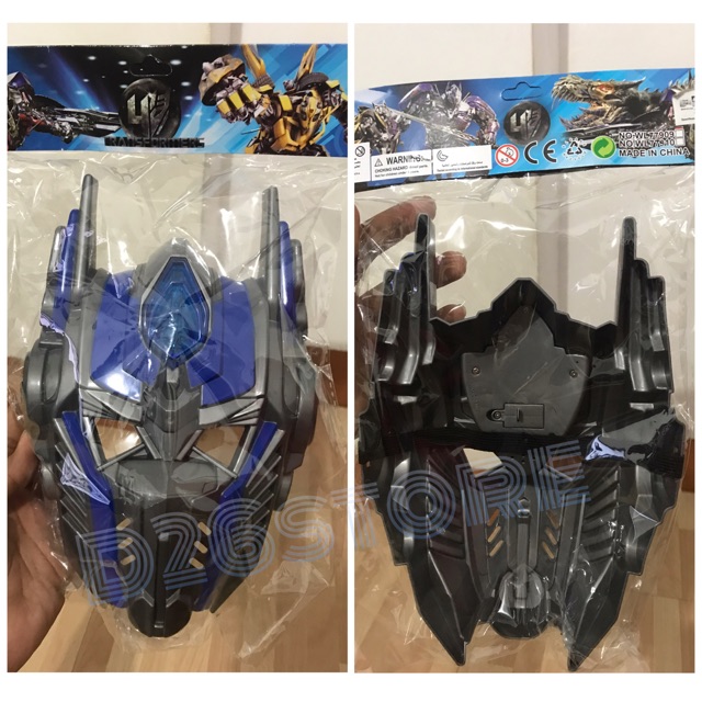 Jual Topeng Mainan Optimus Prime Robot Autobots The Transformers Topeng ...