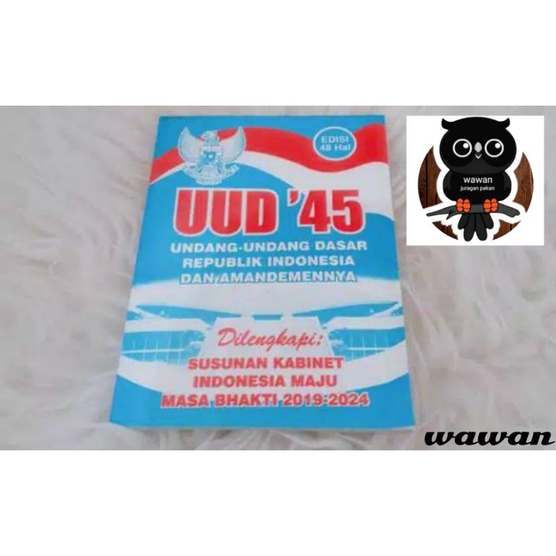 Jual BUKU UUD 1945 buku undang - undang dasar negara republik indonesia , 1 kg isi 65 pcs ...