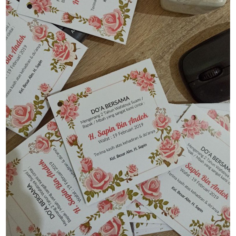 Jual KARTU UCAPAN / KARTU UCAPAN SYUKURAN / KARTU UCAPAN TERIMAKASIH ...