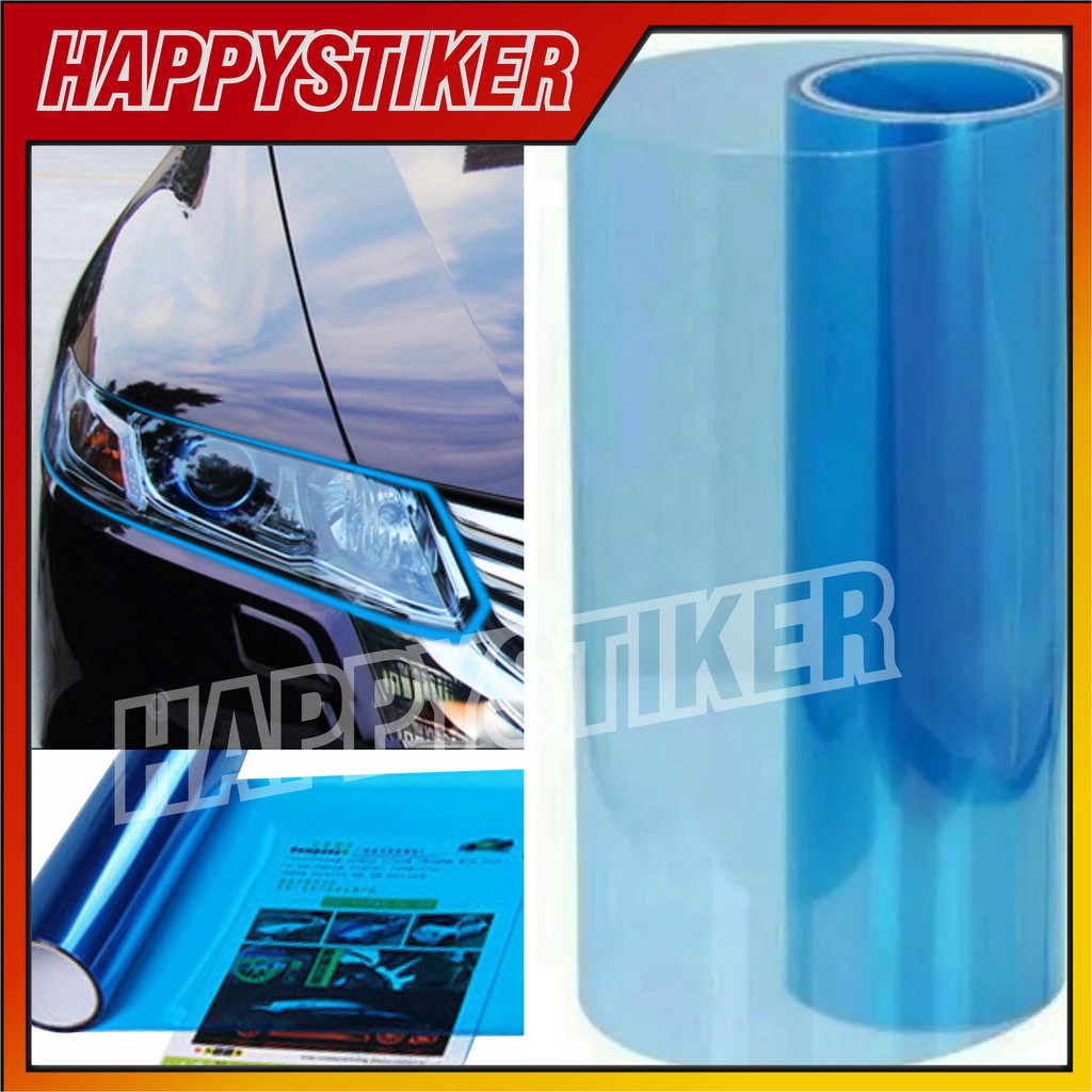 Jual Sticker Skotlet Biru Lampu / Skotlet Biru Hybrid / Sticker Blue ...