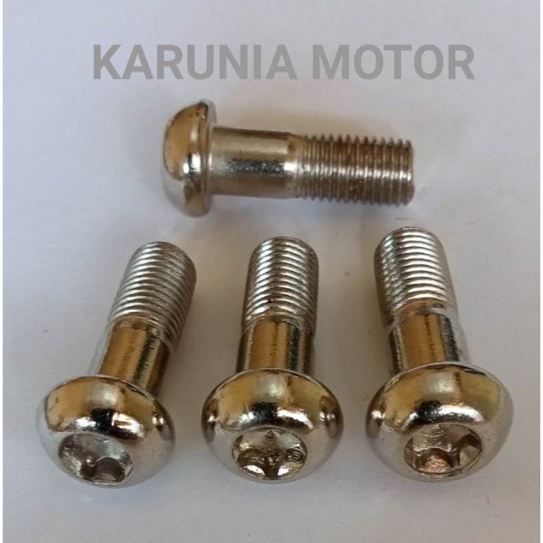 Jual Baut Bintang Pegangan Kalifer Cakram Yamaha M10 × 30 | Shopee Indonesia