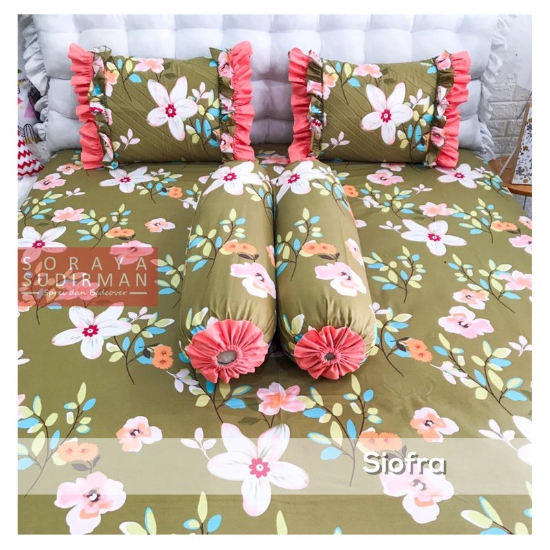 Jual Sprei Soraya 180 x 200 Karet Sprei Karet Tempahan by ...