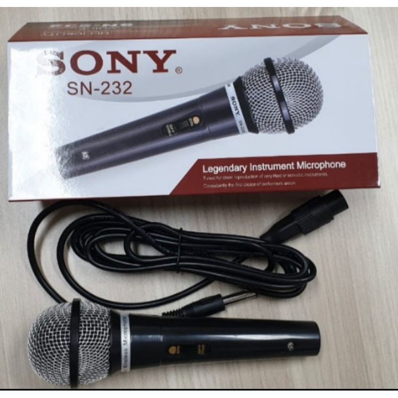 Jual Mic Sony Microphone Sony SN 232 BANDUNG | Shopee Indonesia