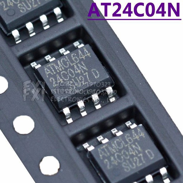 Jual AT 24C04 24C04N AT24C04 24C04 24C04B Penyimpanan Chip IC SMD SOP-8 | Shopee Indonesia