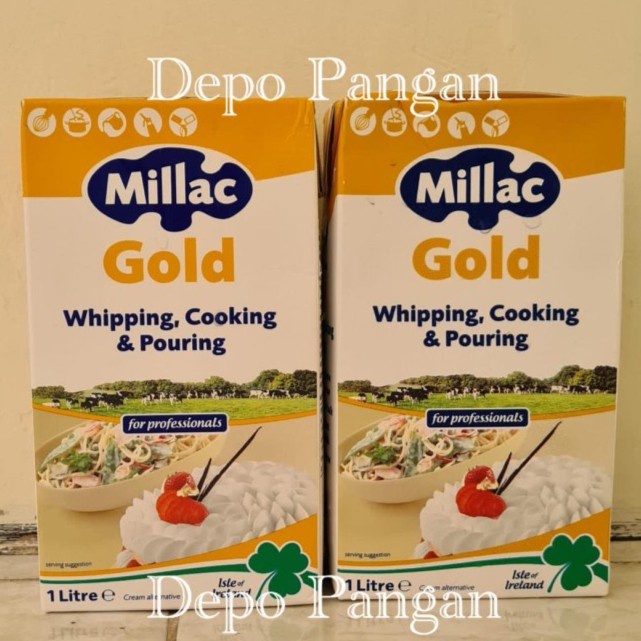 Jual MILLAC GOLD WHIPPING CREAM 1L | Shopee Indonesia