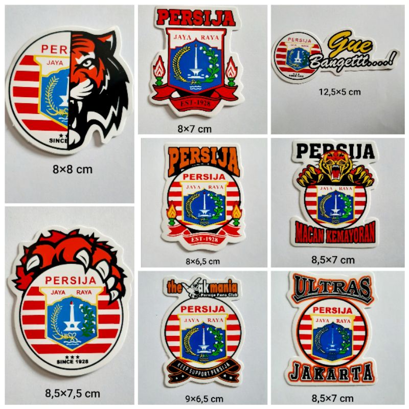 Jual STIKER PERSIJA UKURAN KECIL | Shopee Indonesia