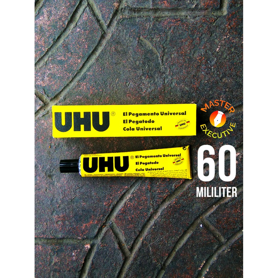 Jual Unik UHU GERMAN Lem 60 ml All Purpose Adhesive 40981 terakhir ...
