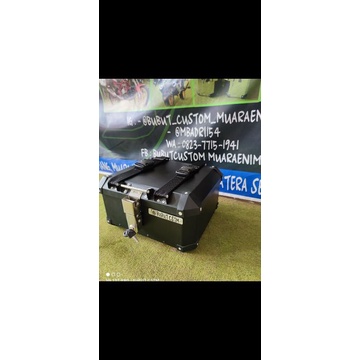 Jual Top box 22L Aluminium&Stainless | box pannier | box motor | Box ...