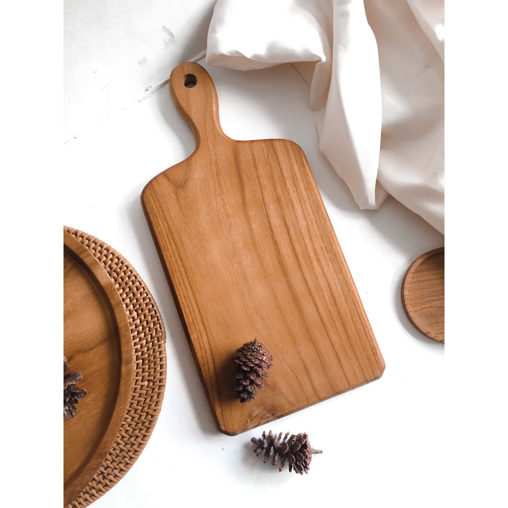 Jual Talenan Kayu Jati dengan Handle | Shopee Indonesia