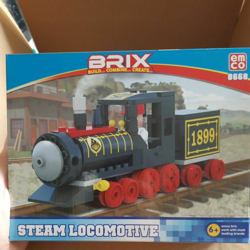 Jual EMCO BRIX ADVENTURE MOBIL PESAWAT KERETA BUS TRUCK | Shopee Indonesia
