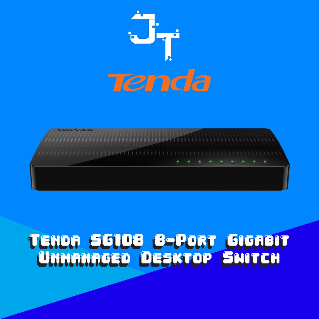 Jual Tenda SG108 8-Port Gigabit Unmanaged Desktop Switch | Shopee Indonesia