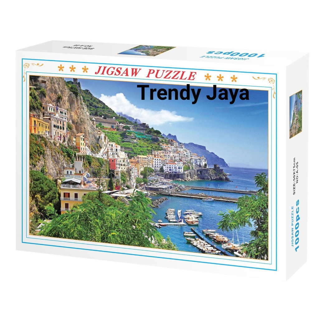 Jual Puzzle 1000 Pcs Jigsaw Puzzle Ukuran Besar 50 X 75 Cm Besar ...