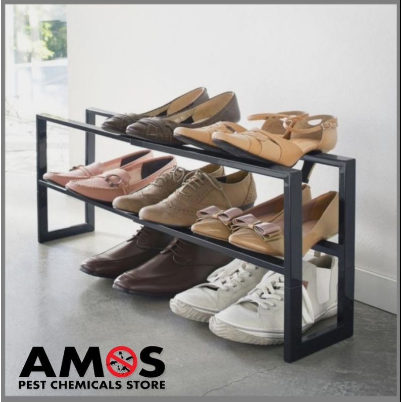 Jual Rak sepatu Texton Rak sepatu susun besi Rak sepatu portabel ...