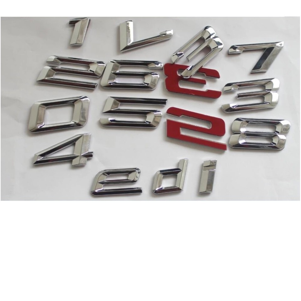 Jual Emblem Letter Bagasi BMW Font BMW Seri 1 3 5 7 E36 E46 E39 E30 Dll ...
