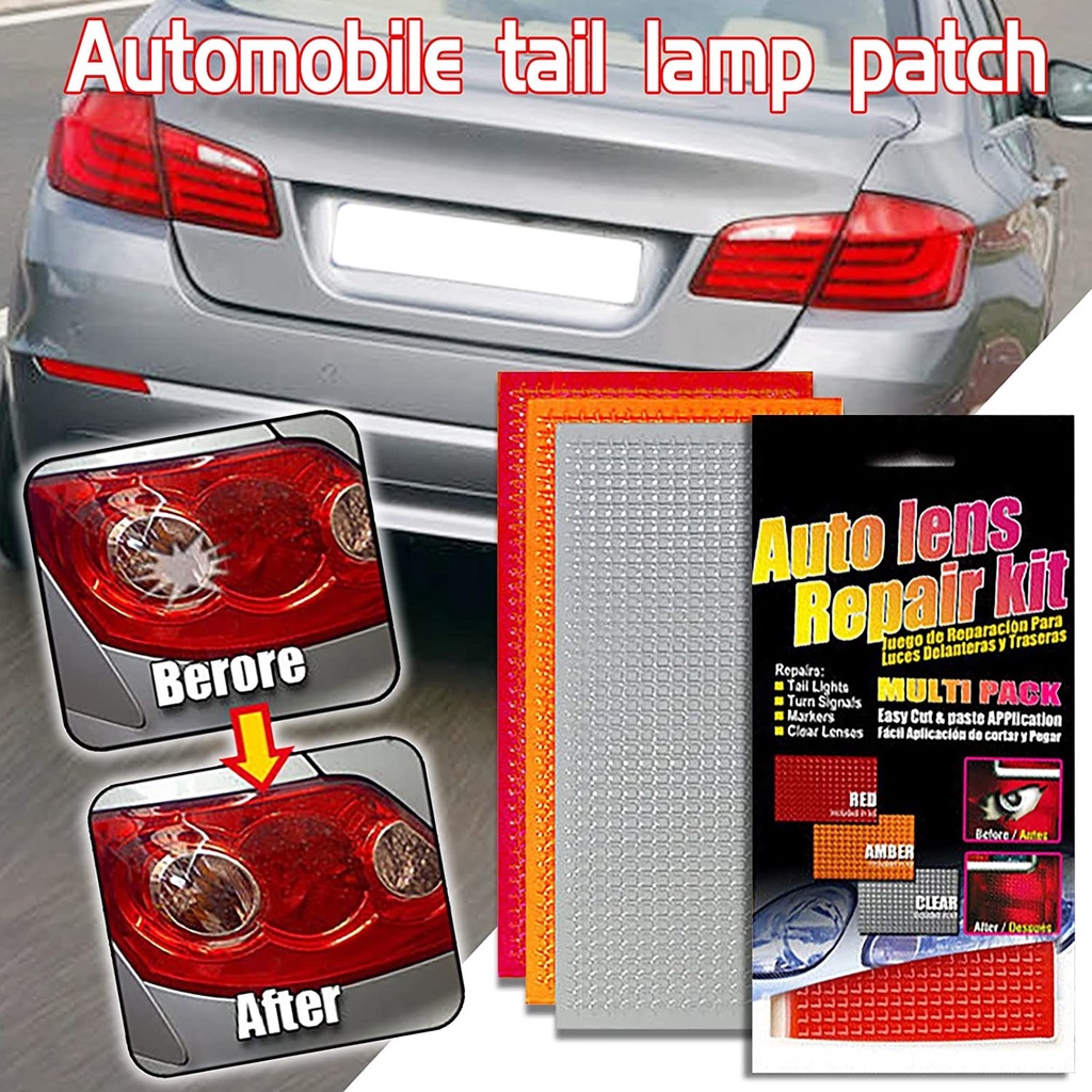 Jual stiker AUTO LENS REPAIR KIT STIKER PERBAIKAN LAMPU MOBIL STIKER ...