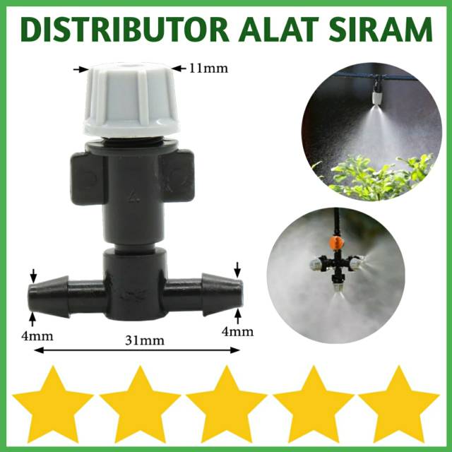 Jual MIST NOZZLE SPRAYER ABU ABU HEAD MISTING AIR SPRAY + FITTING ...