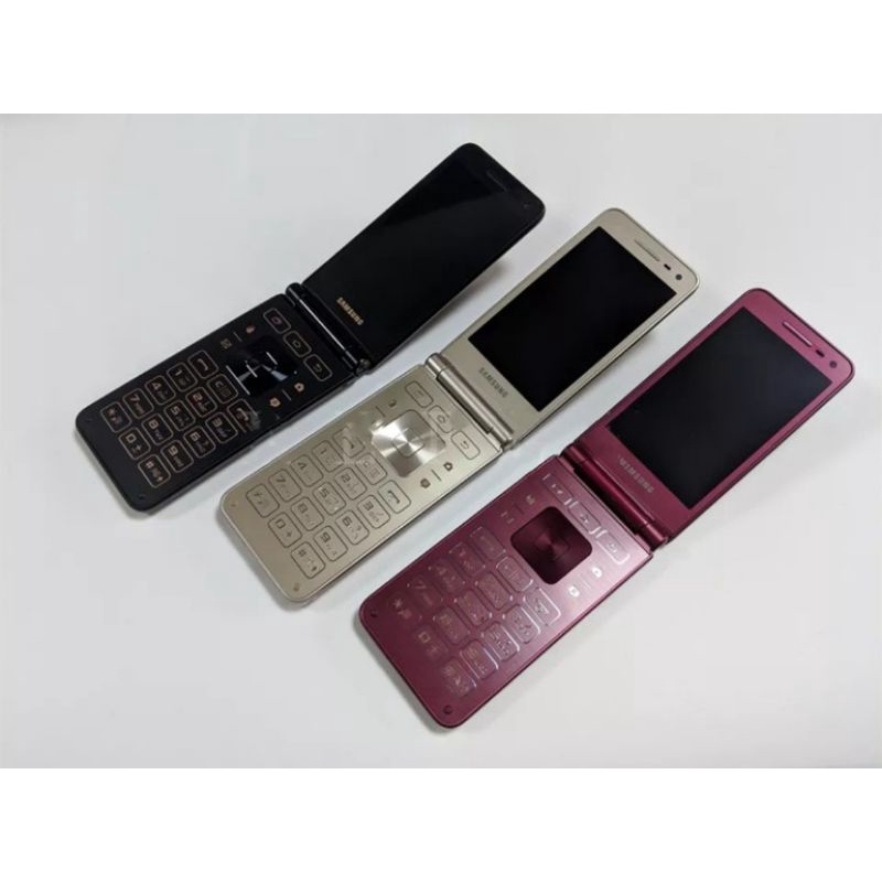 Jual Hp Handphone Samsung Galaxy Folder 2 G1650 4G bisa WA Dual Sim ...