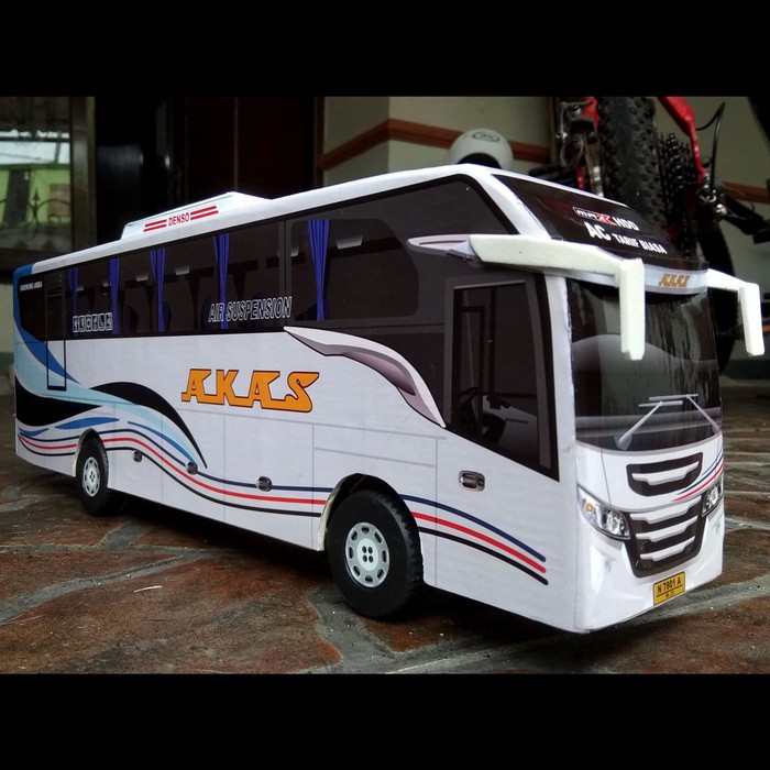 Jual Miniatur Bus Bis Akas Max HDD | Shopee Indonesia