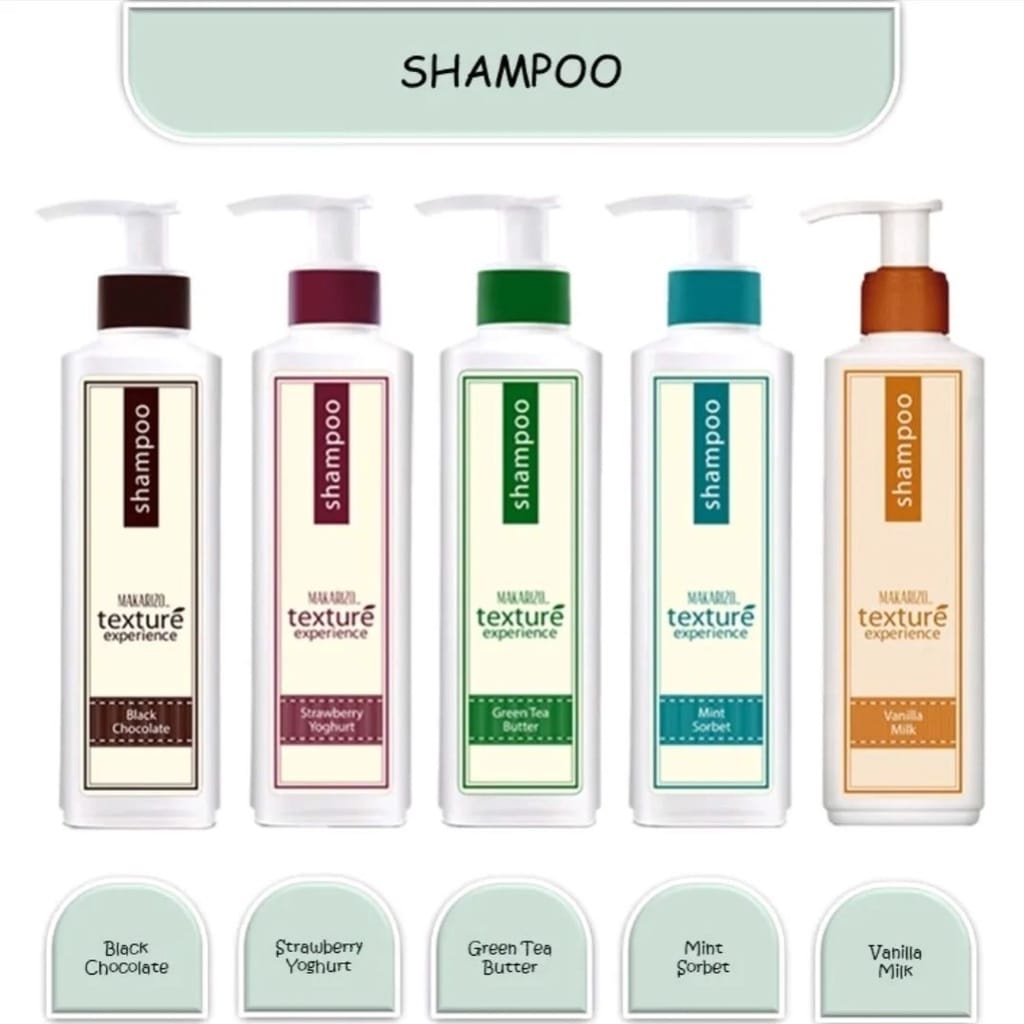 Jual MAKARIZO SHAMPOO TEXTURE 250ML PERAWATAN RAMBUT SAMPO BOTOL ...