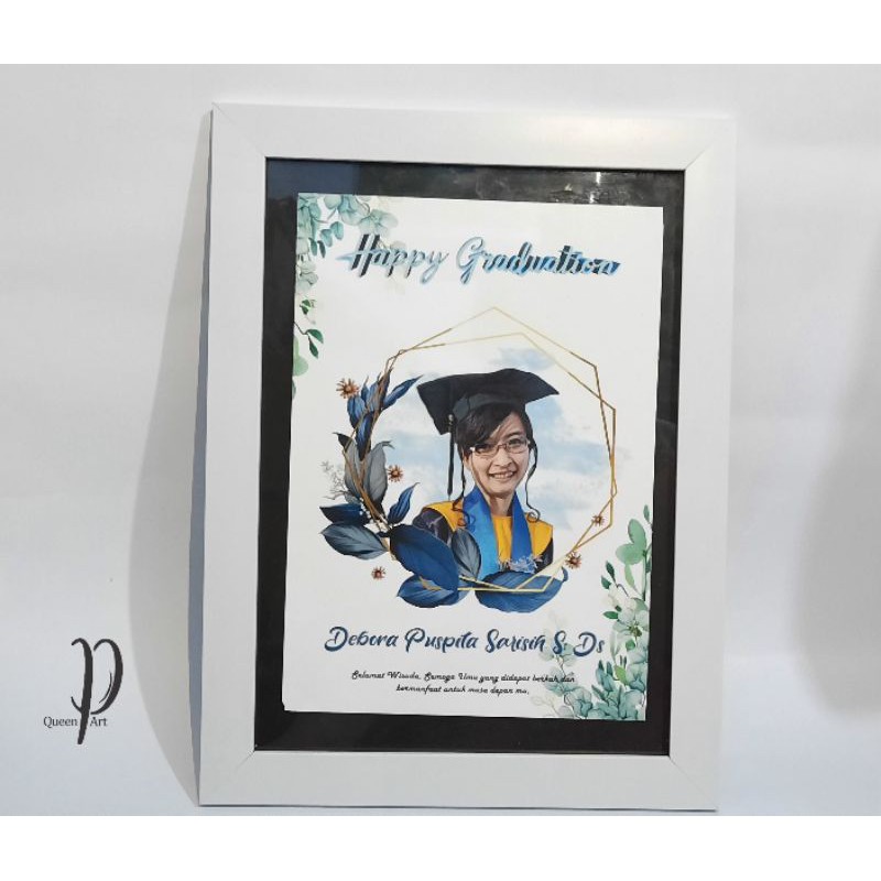 Jual Desain Bingkai Foto Kado Anniversary, Wedding, Ulangtahun, Happy ...