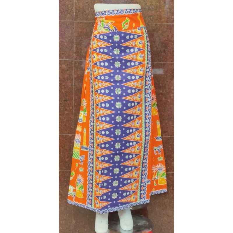 Jual Rok Betawi Super jumbo Motif Ondel-Ondel / Bawahan Kebaya Encim ...