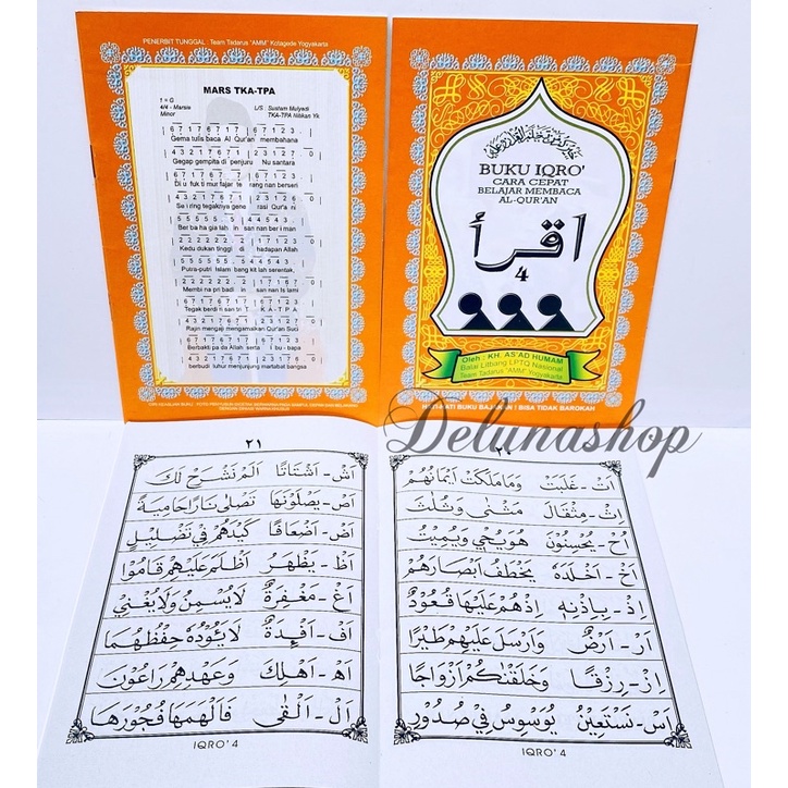 Jual Buku IQRO Anak Ukuran Besar Iqra Balita Satuan Jilid 1 2 3 4 5 6 ...