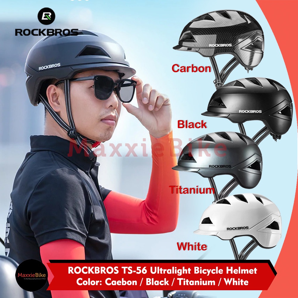 Jual ROCKBROS TS-56 Bike Helmet - Helm Sepeda – 3 Warna | Shopee Indonesia