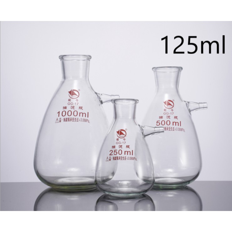 Jual SHUNIU FILTERING FLASK / LABU HISAP / Botol Filter Mulut Atas ...