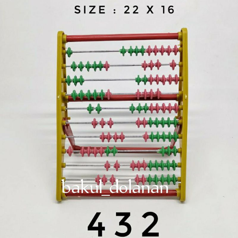Jual mainan anak tk sd sempoa atau alat bantu hitung belajar murah ...