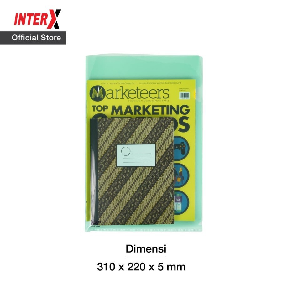 Jual Map L / map bening A4 folder one (12 pcs) | Shopee Indonesia