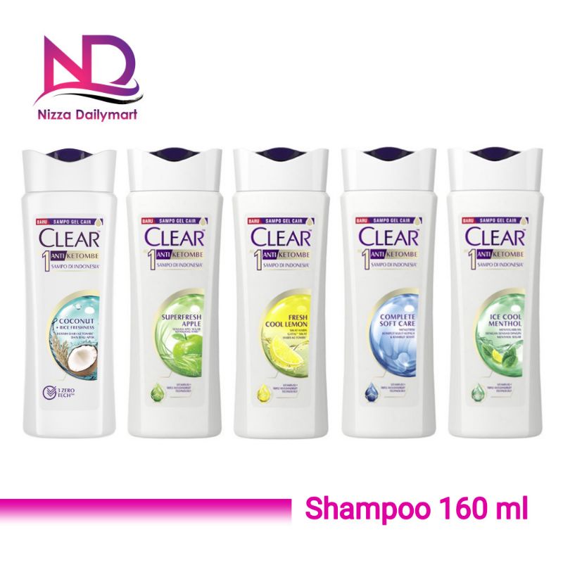 Jual Clear Shampoo Anti Dandruff 160 ml | Shopee Indonesia