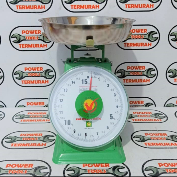 Jual Timbangan Duduk 15 KG Nhon Hoa Vietnam ASLI 15kg Plat Jarum Nhonhoa | Shopee Indonesia