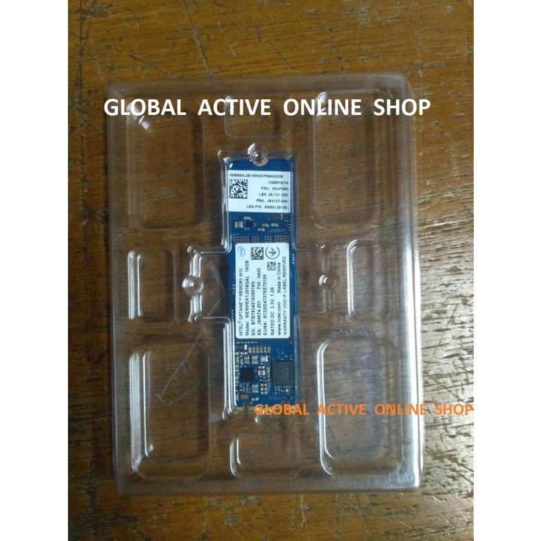 Jual Intel Optane Memory Module 16GB Tray ( tanpa box) | Shopee Indonesia