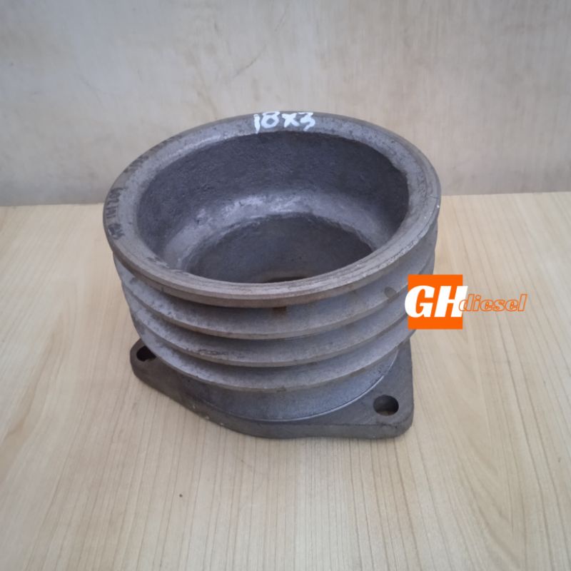 Jual pulley pully puli mesin cor S 195, 12 PK sampai 23 PK ( B3 x 18 cm ...