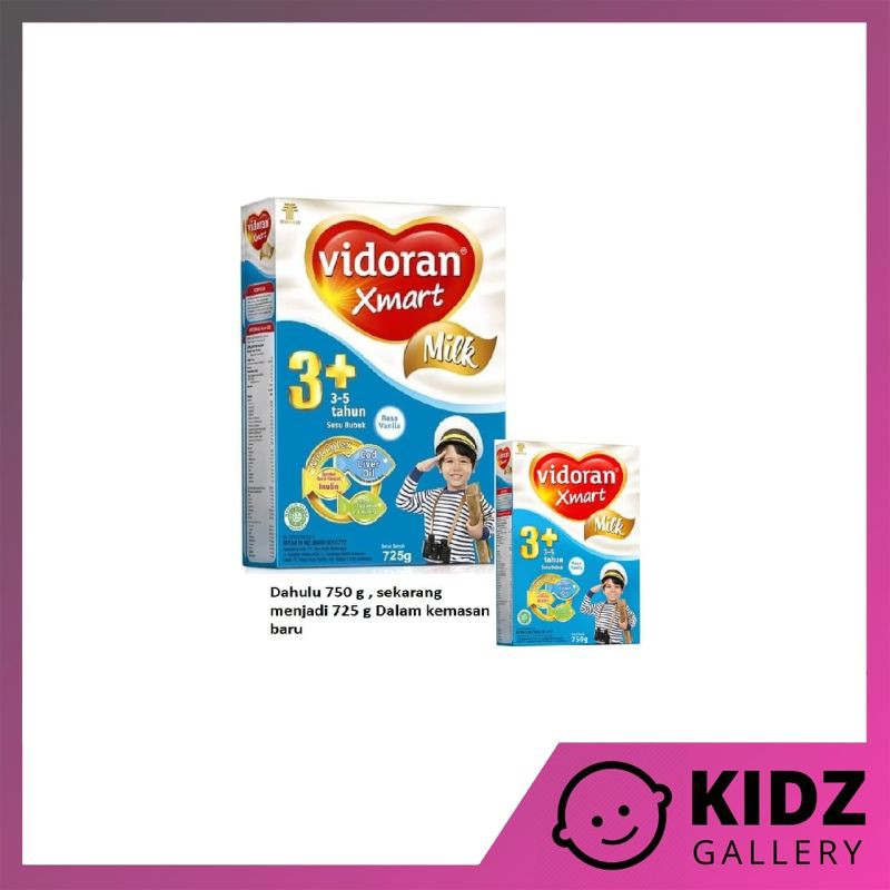 Jual KIDZ GALLERY VIDORAN XMART 3+ VANILA BOX 750 G | Shopee Indonesia Jual KIDZ GALLERY VIDORAN XMART 3+ VANILA BOX 750 G | Shopee Indonesia