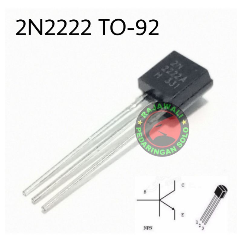 Jual NPN SWITCHING TRANSISTOR 2N2222 TO-92 | Shopee Indonesia