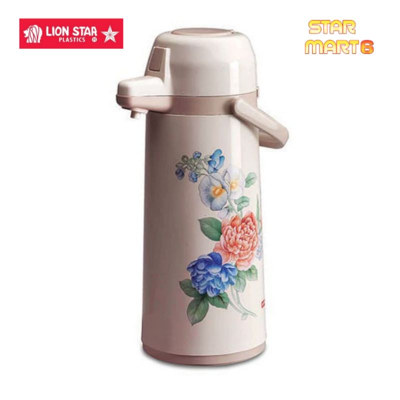 Jual Termos air panas pencet lion star vakum 2,5 liter (PAP 2000/2500) | Shopee Indonesia