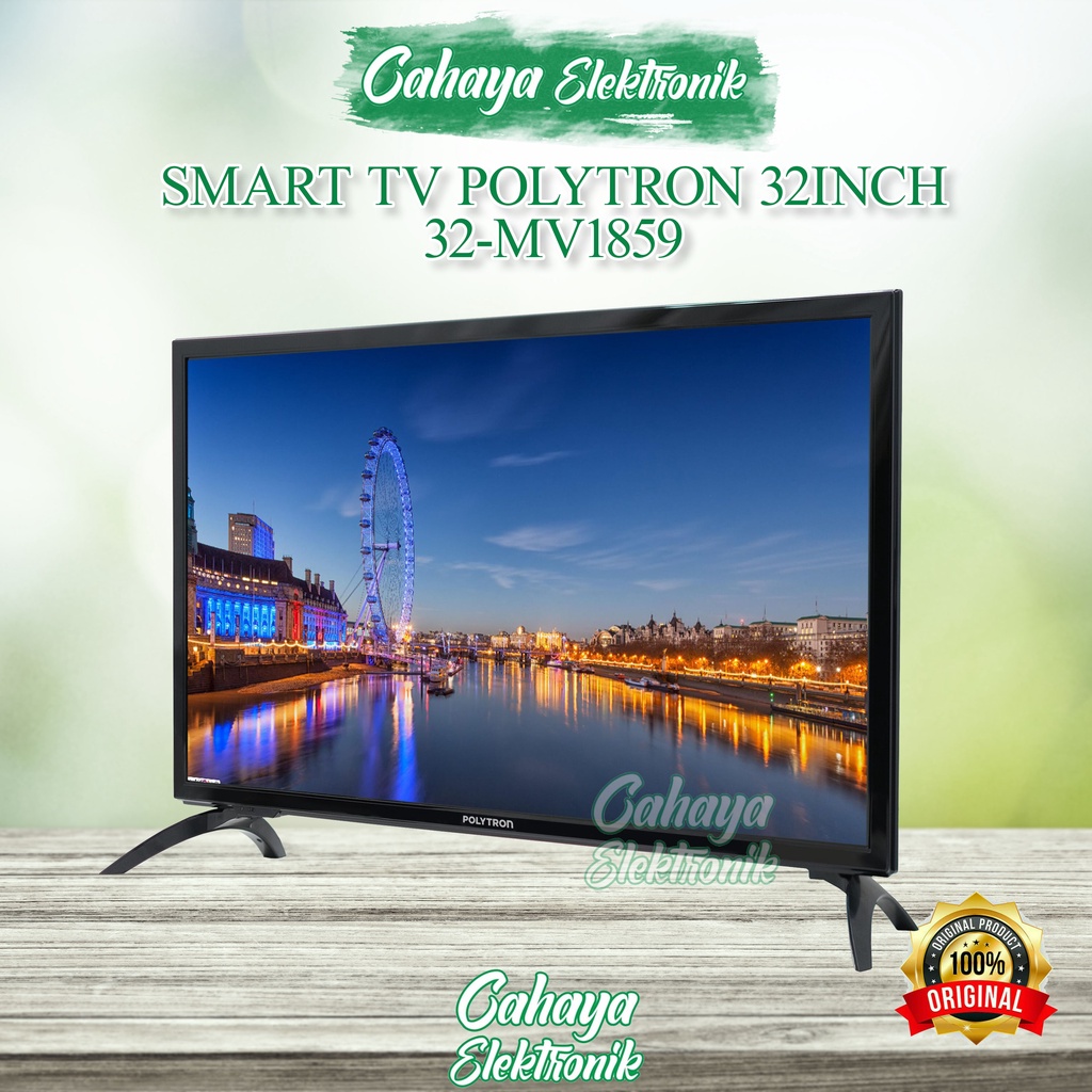 Jual SMART TV POLYTRON 32INCH CV1869 | CV 1869 ORIGINAL BARU | Shopee ...